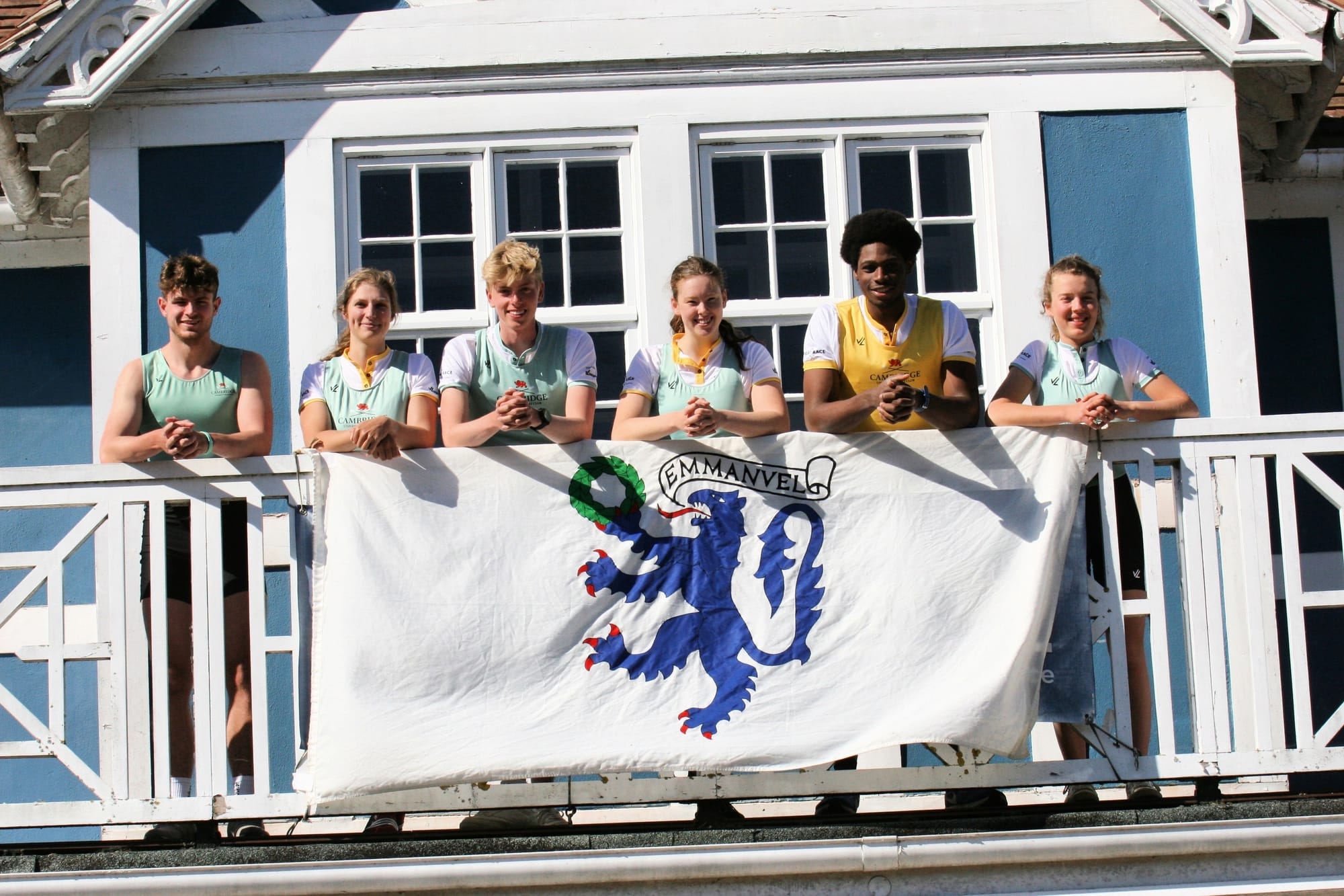 Emmanuel at the Boat Races!